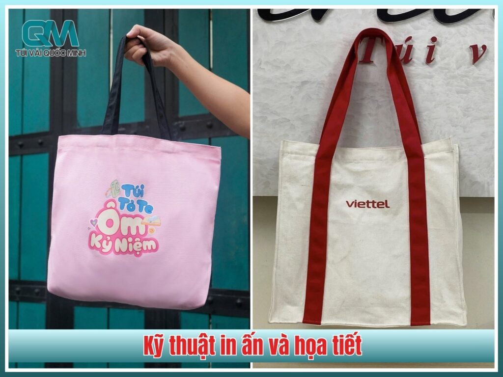 Tìm hiểu kích thước túi vải canvas CHUẨN NHẤT